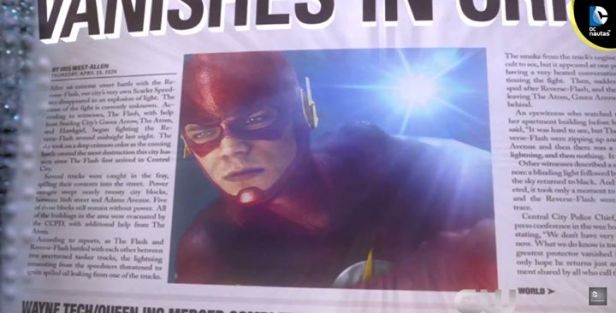 Você sabe o que está escrito no jornal do futuro de The Flash? – NãoSeiNada