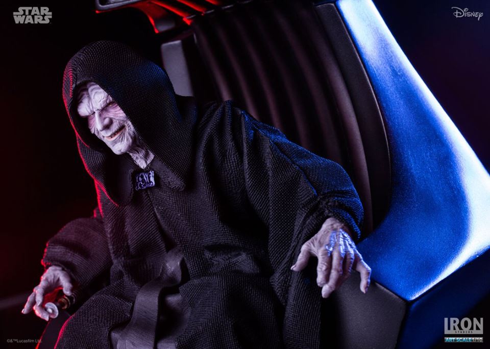 Iron Studios – Star Wars Emperor Palpatine Art Scale Deluxe 1/10