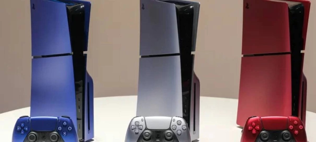 Sony revela novas cores do PS5 Slim
